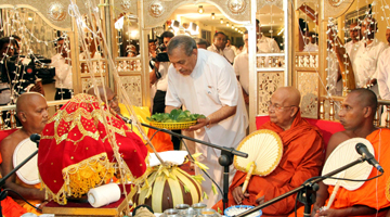 Parliament of Sri Lanka - All-night Pirith Chanting Ceremony held at ...